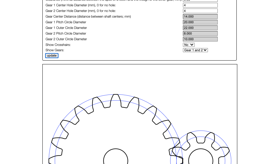 Spur Gear Design Tool Calculator